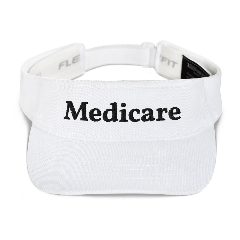 Insurance Hats: Medicare Visor - Redbird Gear